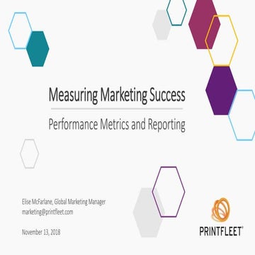 Measuring Marketing Success: Performance Metrics and Reporting | PPT