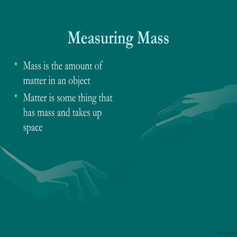 Measuring Mass Metric Mastery Div B Workshop Science Olympiad | PPTX