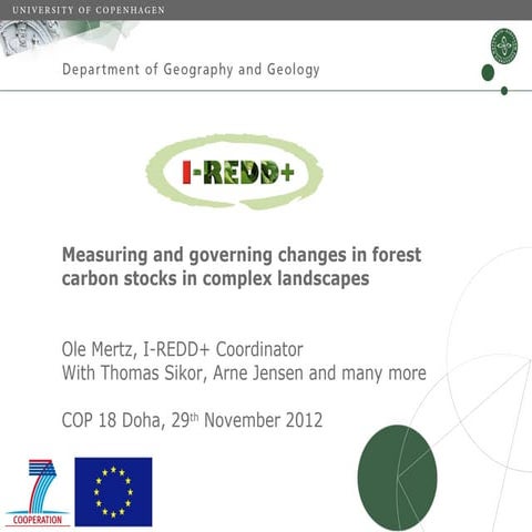 Measuring of carbon stocks | PPT