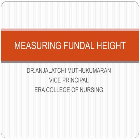 Leopold’s Maneuver | PPTX