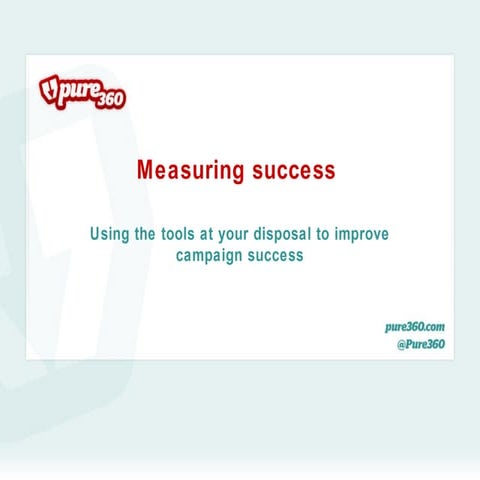 Measuring success | PPT