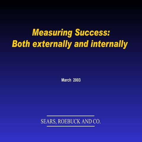 Measuring Communication Success | PPT