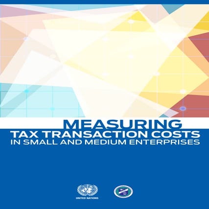Measuring Tax Transaction Costs in Small and Medium Enterprises | PDF ...