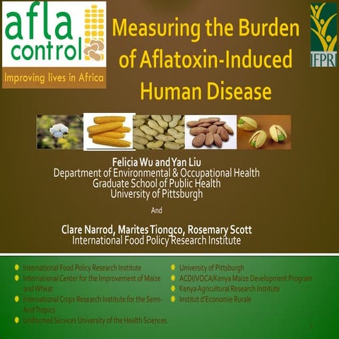 aflatoxins; Sources and hazardous health effects.ppt