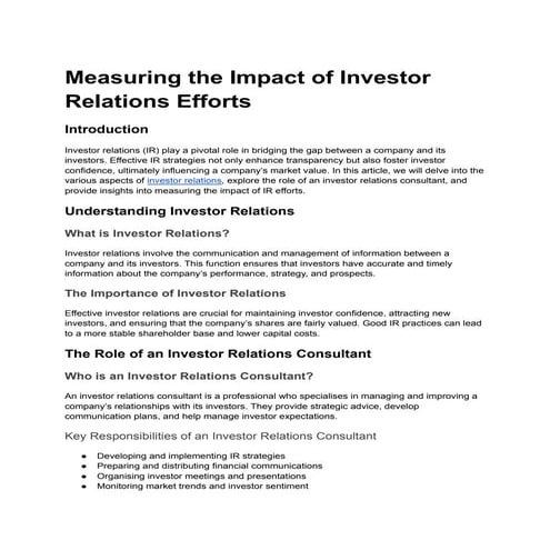 Measuring the Impact of Investor Relations Efforts.pdf