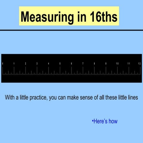 Measurement Lesson Reading a Ruler | PPT