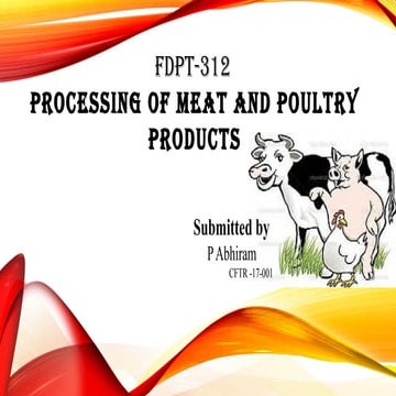 Meat and poultry | PPT