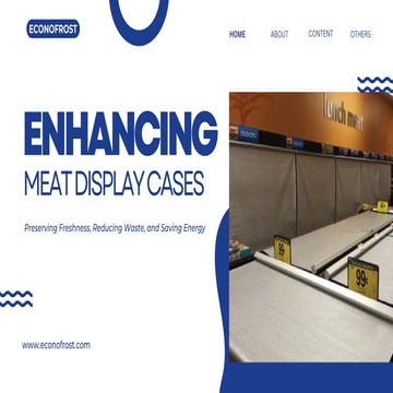 Meat display case covers by Econofrost... | PDF