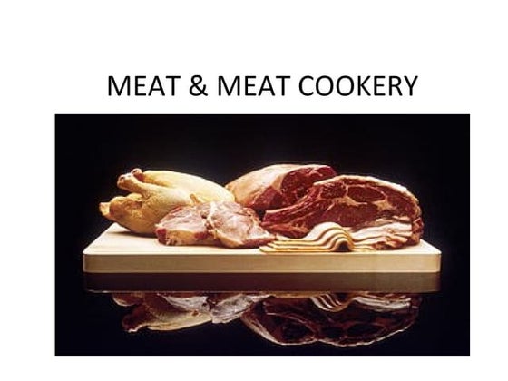 LESSON 1 PREPARE AND COOKING MEAT GRADE 10 | PPTX | Vegetarian Diets ...