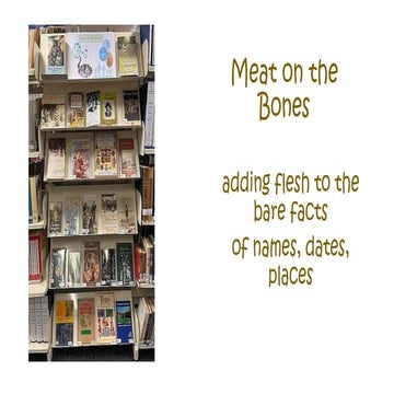 December 2023 - Meat on the Bones | PPT