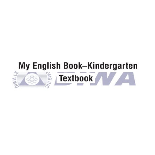 My English Book - Kinder | PDF