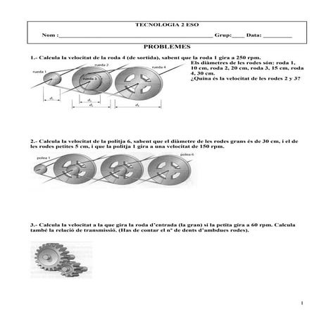 Activitats mecanismes 2 | PDF