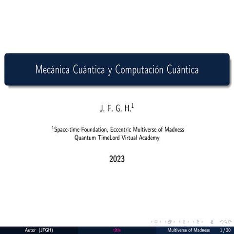 Exposicion Mecanica Cuantica Jose Restrepo Pptx