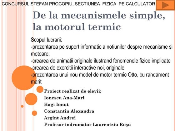 Motoare termice | PPTX