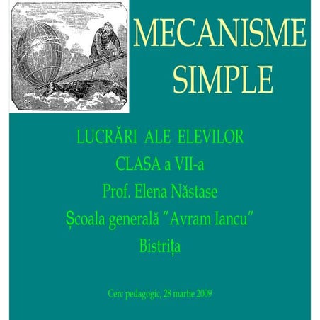 Mecanisme Simple | PDF