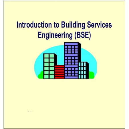 Building Services Definition and Importance | PDF