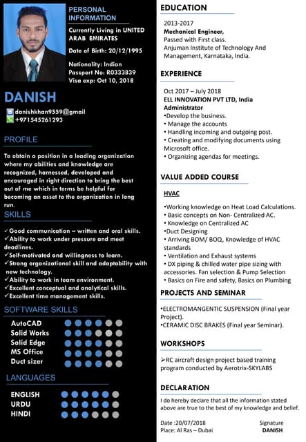 tanveer CV | DOCX | Technology & Computing