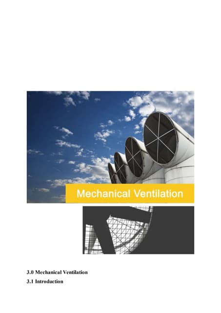 Car parking ventilation (mep intern.) | PPTX | Indoor Environmental ...