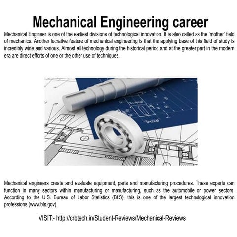 Mechanical career | PPTX