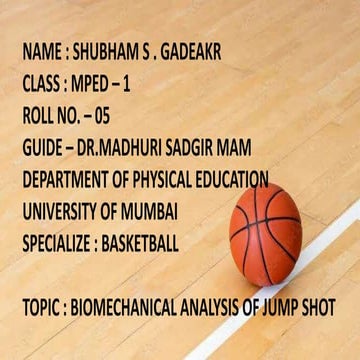 Mechanical Analysis of JUMP SHOT.pptx