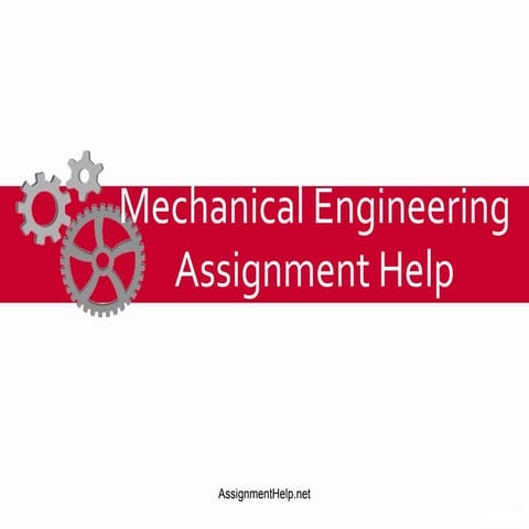 Introduction to Mechanical Engineering - Sample Assignment | PPTX