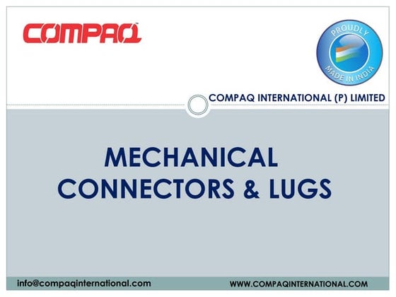 Difference between Mechanical connector and Crimping type Connector ...