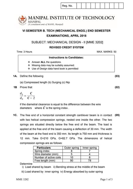 Unit 3.1 Design of Shaft | PPT