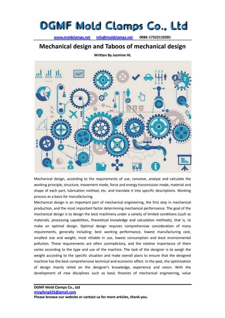 Fundamentals of machine design | PDF