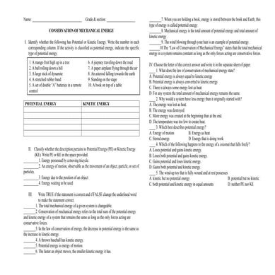 MECHANICAL ENERGY PHYSICS 9 summative test | PPT