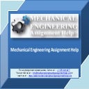 Mechanical Engineering Assignment Help | PPTX