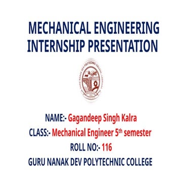 Mechanical engineering presentation gagan.pptx