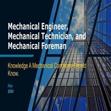 Mechanical Engineer, Mechanical Technician, and Mechanical.pptx