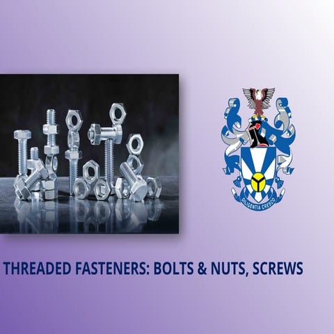 Design of bolted connections | PPTX