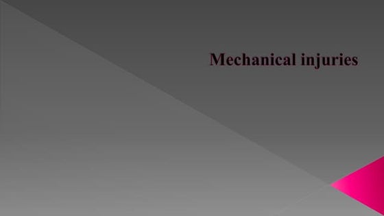 Contusions, strains and sprains | PPTX