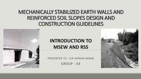 Reinforced Earth Wall Design Example Reinforced Concrete Retaining