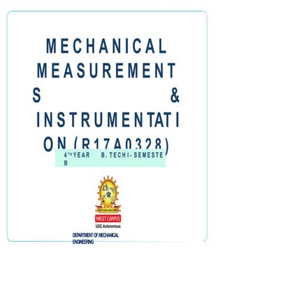 mechanical measurements course lecture1.pptx