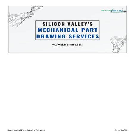 Mechanical Part Drawing Services by silicon valley. | PDF