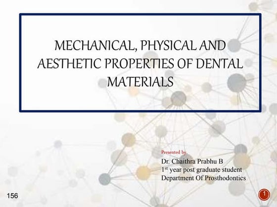 Stress & Strain Properies of dental materials | PPTX | Geology | Science