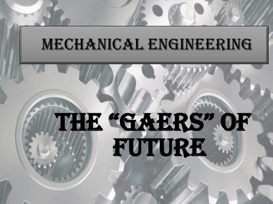 Introduction to mechanical engineering | PPTX | Mechanical and ...