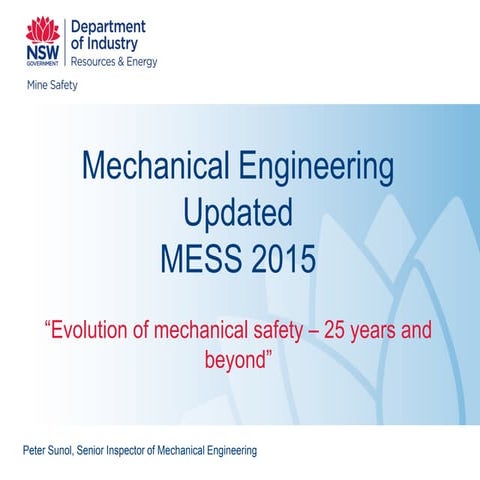Mechanical update - Peter Sunol | PDF