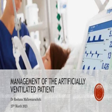 Mechanical Ventilator Patients.pptx