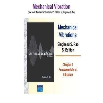 Mechanical Vibration.pptx sildes lecture 1 | PPT
