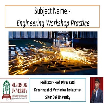 Mechanical workshop introduction safety_carpentry_fitting_smithy ...