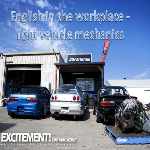 Mechanic english presentation | PPTX