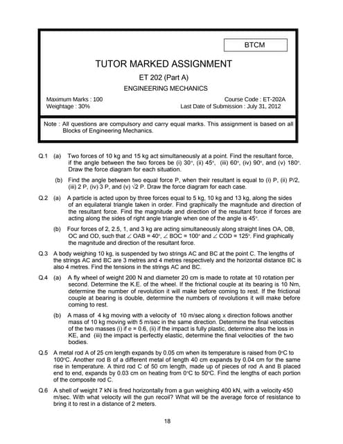 Assignment 1 cie 252 | PDF