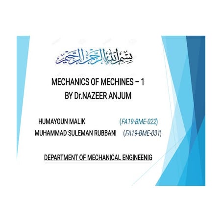 Mechanics of Machine .pdf