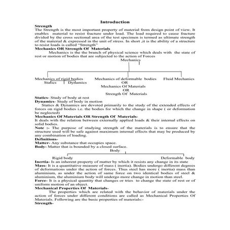 Mechanical properties of materials | PPTX