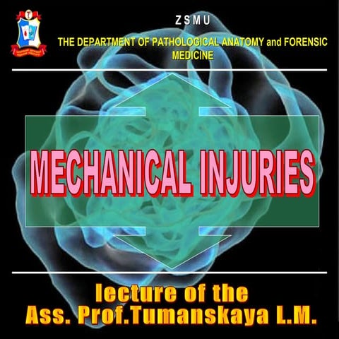 Mechan injuries 17-18сжат-1;zsmu | PPT