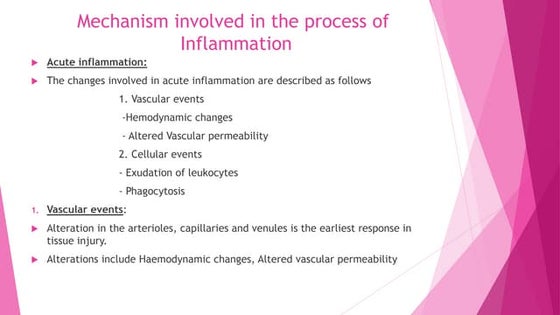 11 cellular & vascular events in acute inflammation | DOC | Blood ...
