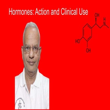 Mechanism of action and clinical use of hormones | PPT